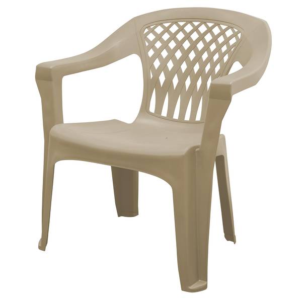 Adams Manufacturing Big Easy Stack Chair Biscuit - 260621 | Blain's ...