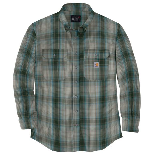 Carhartt Men's Flame Resistant Force Rugged Flex Loose Fit Midweight ...