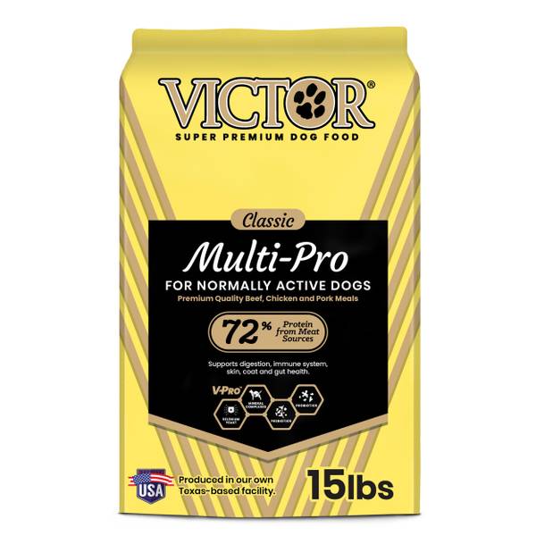 Victor Classic Multi-Pro Dry Dog Food 15 lb, Nutrient-Dense Multi ...