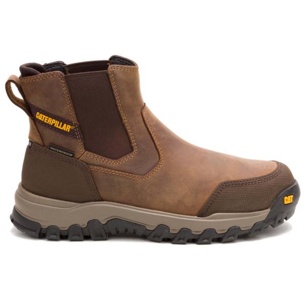 Cat Footwear Men's Threshold Rebound Chelsea Waterproof Steel Toe Boots ...