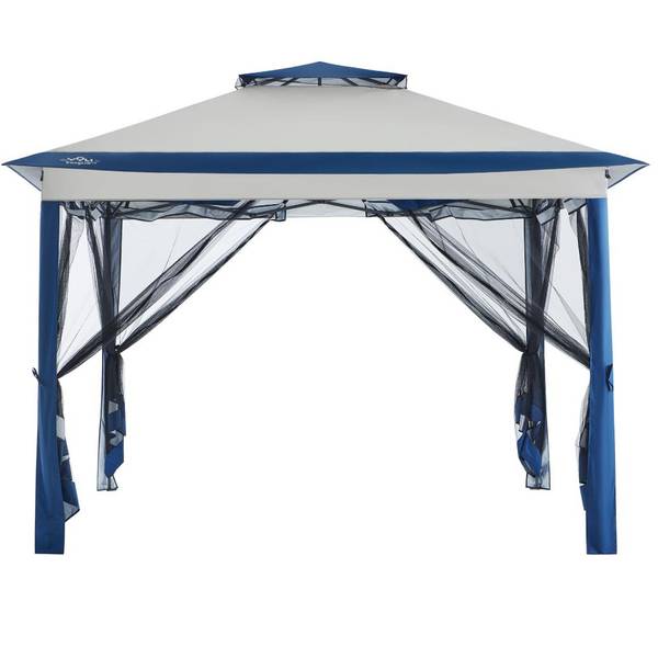 YOLI EasyLift 121 11' x 11' Screen House Instant Canopy - YOLI121SCRHSE ...