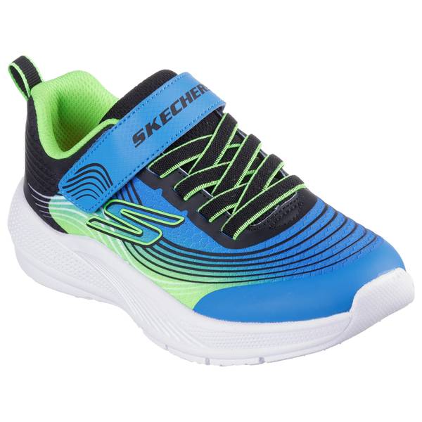 Skechers Kid's Microspec Advance Athletic Shoes - 403926L-BLLM-12 ...