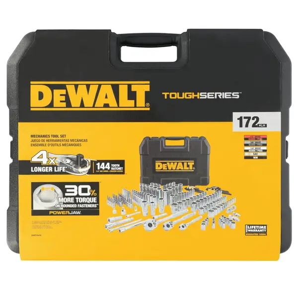 DEWALT 172 Piece 3 Drive Mechanics Tool Set DWMT45416 Blain s Farm Fleet