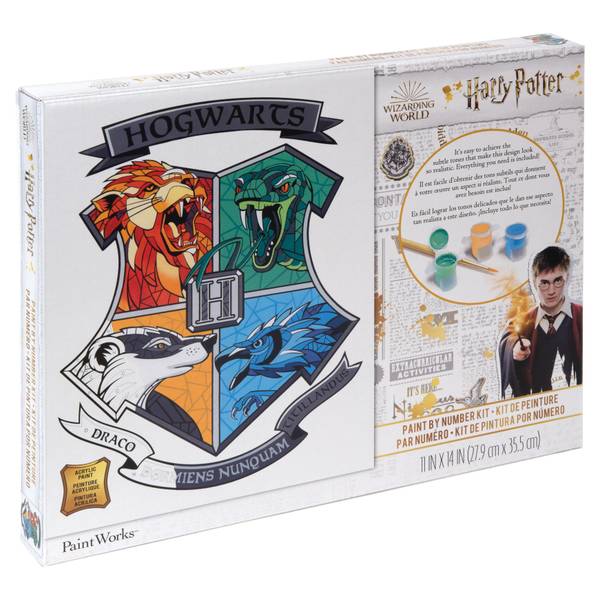 Harry Potter PaintWorks Hogwarts Paint by Number Kit - 73-91828 | Blain ...
