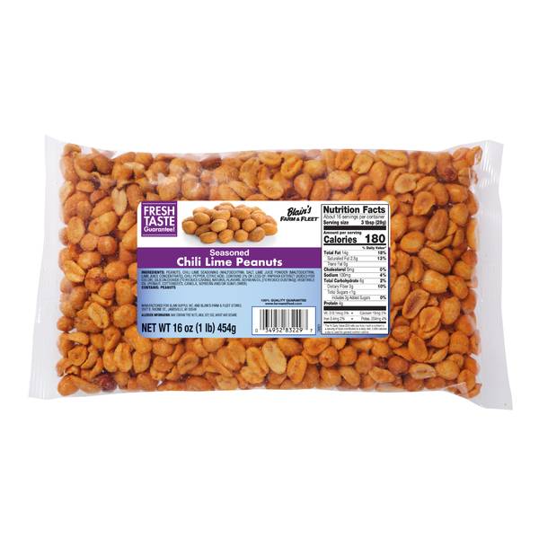 Blain's Farm & Fleet 16 oz Chili Lime Peanuts - 733044 | Blain's Farm ...