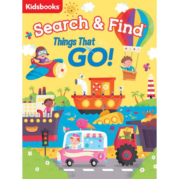 KidsBooks Publishing My First Search and Find: Things That Go ...