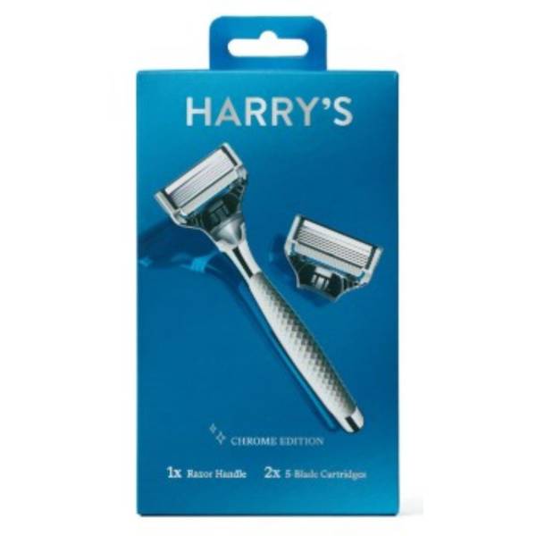 Harry's Men's 5-Blade Chrome Handle Craft Edition Razor - 669263 ...