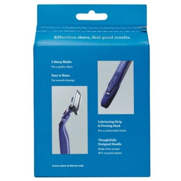Harry's 8-Count Midnight Blue Disposable Razors - 669268 | Blain's Farm ...