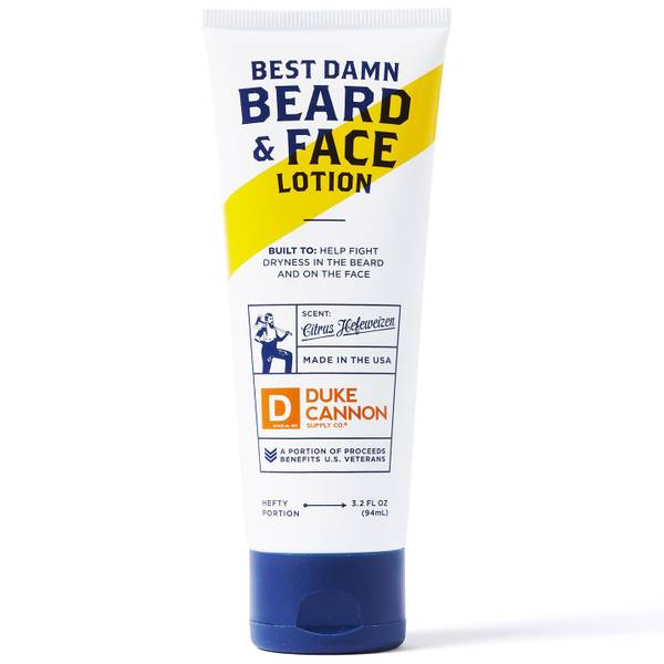 Duke Cannon Best Damn Beard & Face Lotion - BDLOTION | Blain's Farm & Fleet