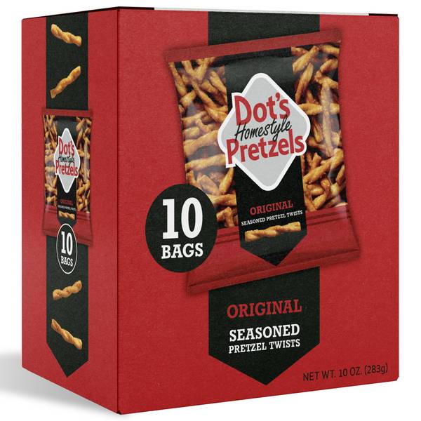 Dot's 10-Count 1 oz Homestyle Pretzels - 71943 | Blain's Farm & Fleet