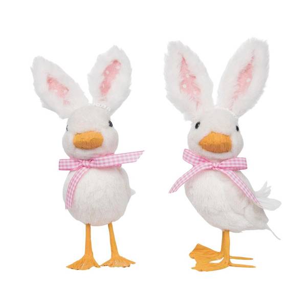 Transpac Imports Inc. Sisal Ducks with Rabbit Ear Assortment - TS03213 ...