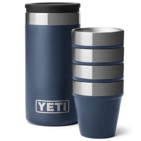 YETI Shot Glasses with Carrying Case, Navy - 21071504276 | Blain's Farm ...