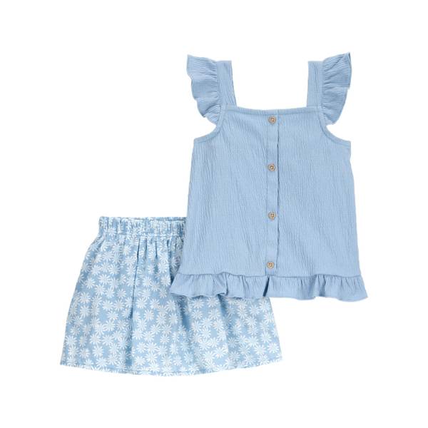 Carter's Toddler Girls 2-Piece Floral Skort Set - 2S406610-2T | Blain's ...
