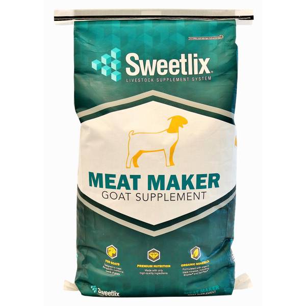 Sweetlix 25 lb Meat Maker Goat Mineral - 60717 | Blain's Farm & Fleet