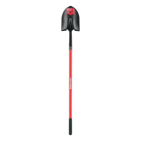 Craftsman Round-Point Shovel with Fiberglass Handle, 48" - PRL-FV-CR ...