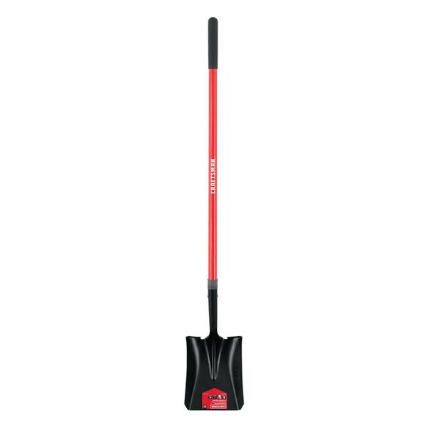 Craftsman Square Point Shovel with Fiberglass Handle, 48" - PCL-FV-CR ...