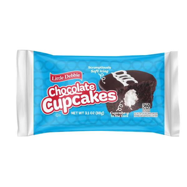 Little Debbie Single Serve Chocolate Cupcakes - 0 24300 86590 9 | Blain ...