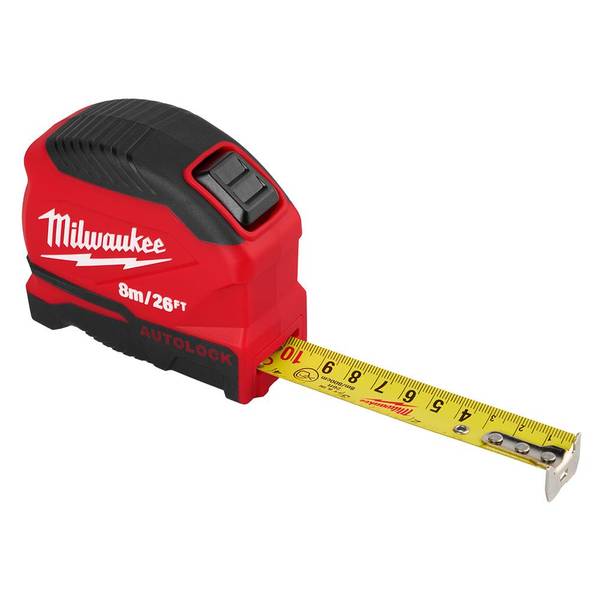 Milwaukee 48-22-18 Auto-Lock Tape Measure - 48-22-1826 | Blain's Farm ...