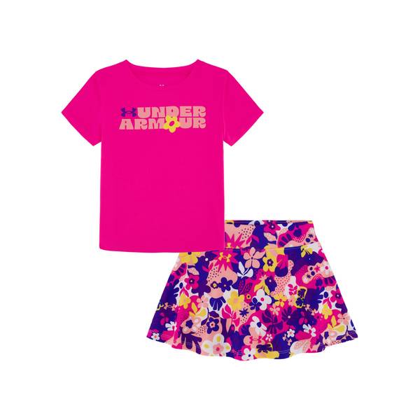 Under Armour Girl's Floral Print Skort Set - UASII63R-677-4 | Blain's ...