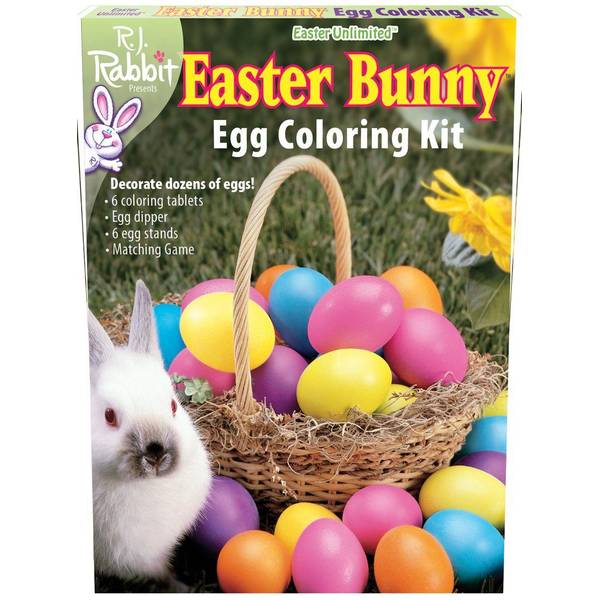 Easter Unlimited Easter Bunny Egg Coloring Kit - 1726CH | Blain's Farm & Fleet