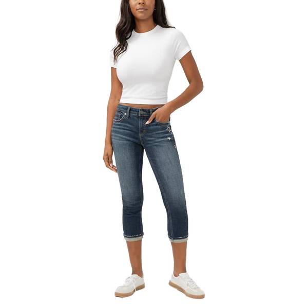 Silver Jeans Women's Elyse Capris - L43002SIA454-27 | Blain's Farm & Fleet
