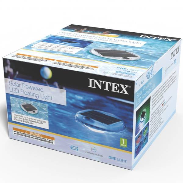 Intex Solar Powered LED Floating Light - 28695E | Blain's Farm & Fleet