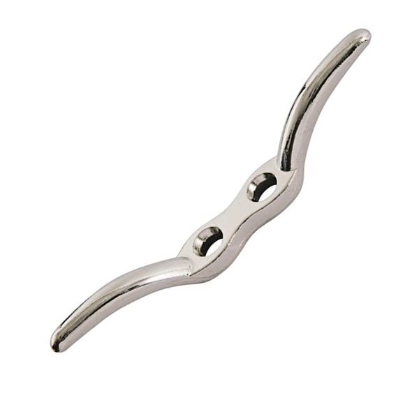 King Chain 6" Rope Cleat, Nickel - 124400 | Blain's Farm & Fleet