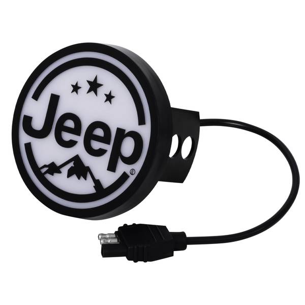 Jeep Lighted Hitch Cover - 002315R01 | Blain's Farm & Fleet