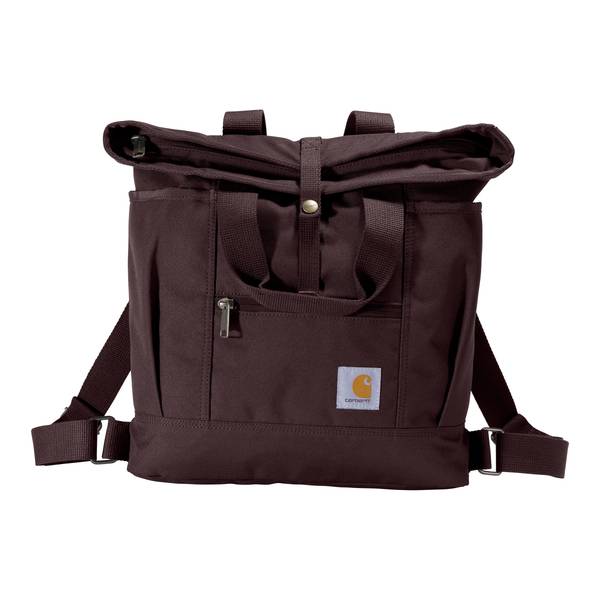 Carhartt Convertible Backpack Tote, Wine, OS - B000053761499-OS | Blain ...