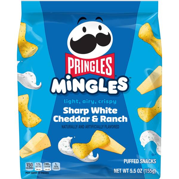 Pringles Mingles Cheddar & Ranch - 551690 | Blain's Farm & Fleet