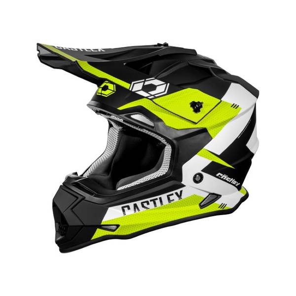 CastleX Youth Small Mode MX Hi Vis Graphic Corsa Helmet - 35-3134 ...