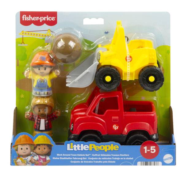 Fisher-Price Little People Work Around Town Vehicle Set - JCC53 | Blain ...