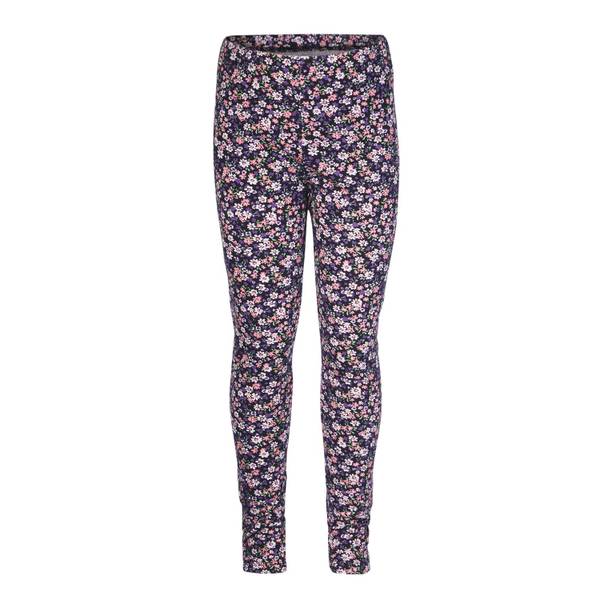 Tales & Stories Girl's Knit Leggings, Black Multi, L - ABDPBG1253-1673 ...