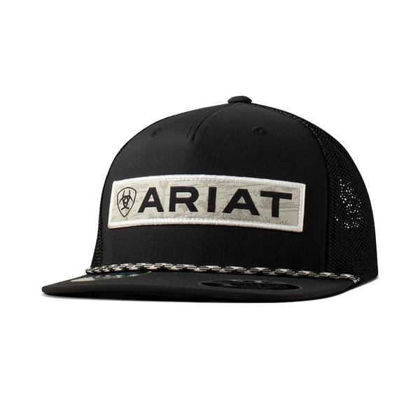 ARIAT Men's FF110 Snap Back Cap Desert Logo Patch - A300090501-OS | Blain's Farm & Fleet
