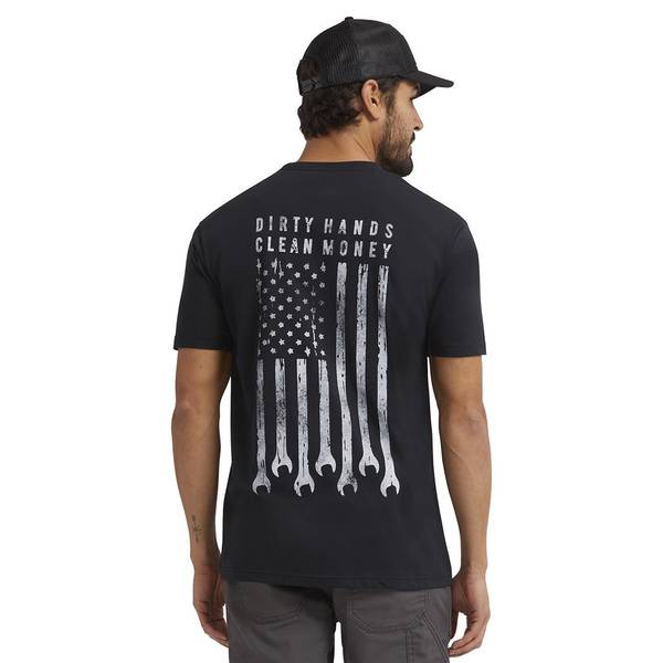 Troll Co. Men's Dirty Hands Clean Money Flagship Tee - TC2350-M | Blain ...