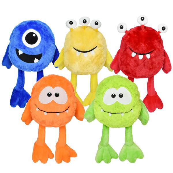 Multipet International Jumbo Monster Dog Toy, Assorted - 58452 | Blain ...
