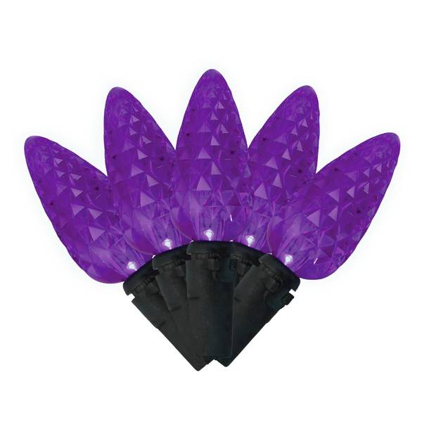 Holiday Bright Lights C6 100L Light Set Box - 3" Black Cord - HALLOWEEN ...