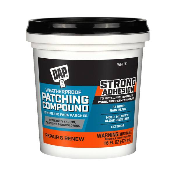 DAP 16 oz White Weatherproofing Patching Compound - 7079818741 | Blain ...