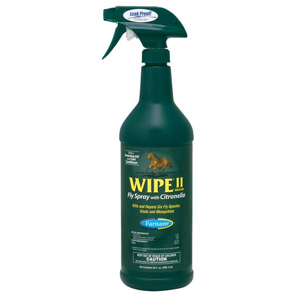 Farnam Wipe ll Fly Spray with Citronella - 100551179 | Blain's Farm & Fleet