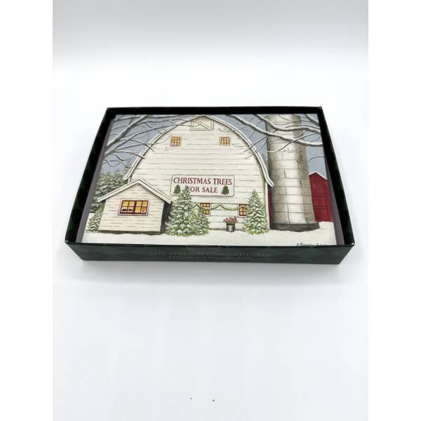 LPG Greetings 16 Count Christmas Tree Barn Holiday Cards - 05436 ...