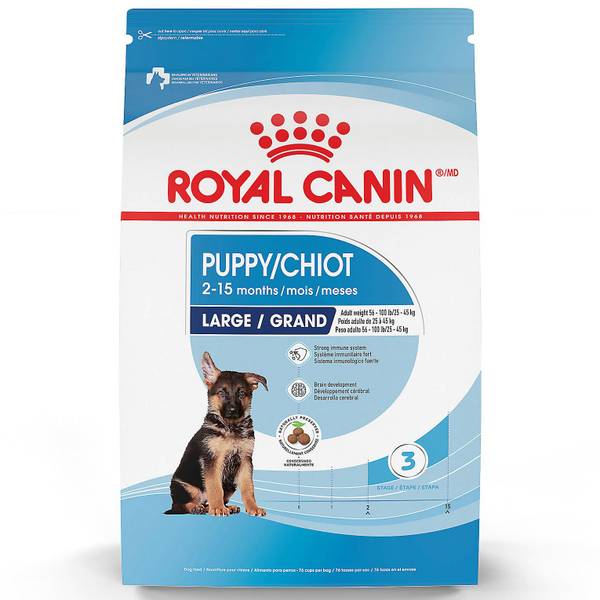 Royal Canin Size Health Nutrition Large Puppy Dry Dog Food, 40 lb ...