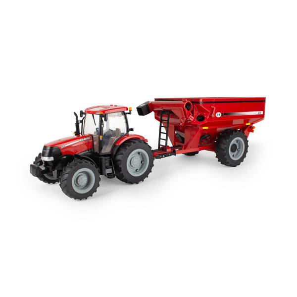 Tomy Big Farm Case IH 1:16 Scale Puma 215 Tractor with Grain Cart ...