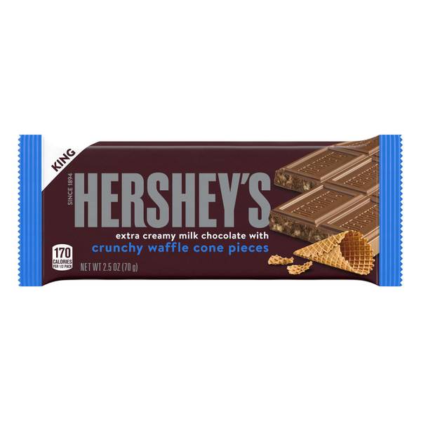 UPC 034000454334 - HERSHEY'S King Size Chocolate Candy Bar with Crunchy ...