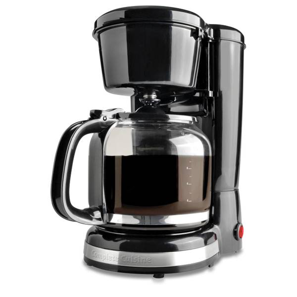 Complete Cuisine 12 Cup Coffee Maker with Reusable Filter - CC-1203-12C ...