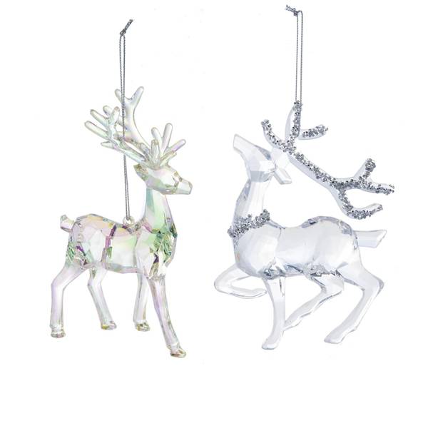 Ganz Crystal Deer Ornament, Assorted - MX197550 | Blain's Farm & Fleet