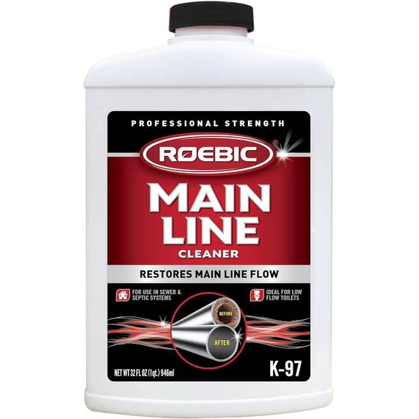 Roebic Roebic Laboratories, Inc. 64-oz Main Line Cleaner - K-97-H-3 ...