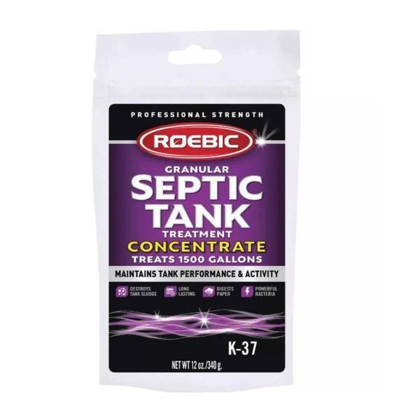 Roebic Roebic K-37 12 Oz. Granular Septic Tank Treatment - K-37GC-12OZ ...