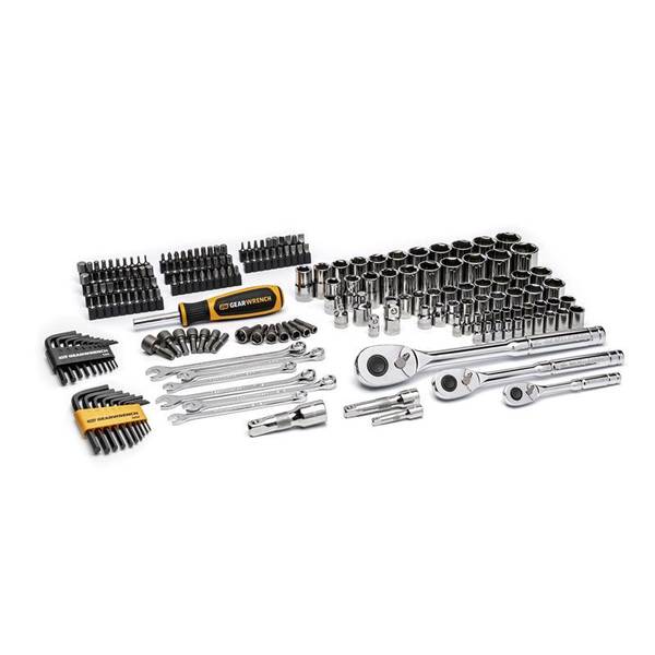 GearWrench 202 Piece, Mechanic Tool Set - GW72MLCBMTS | Blain's Farm & Fleet