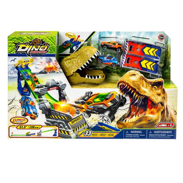 Express Wheels Dino Racing Track Set - 33323 | Blain's Farm & Fleet