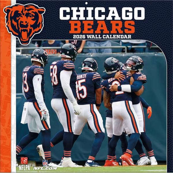 Lang CHICAGO BEARS 2026 12X12 TEAM WALL CALENDAR - 26998011904 | Blain ...